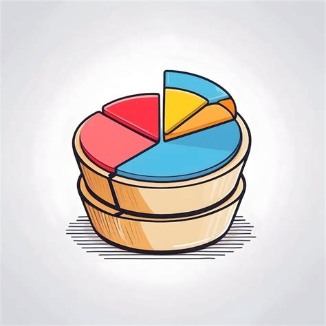 Premium Photo Pie Chart Icon Business Graph Data Visualization Chart