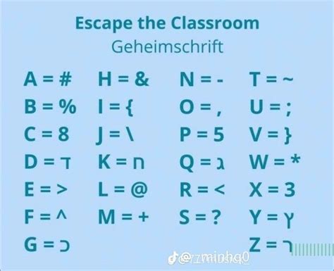 Follow Me Escape The Classroom Writing Code Lettering Tutorial