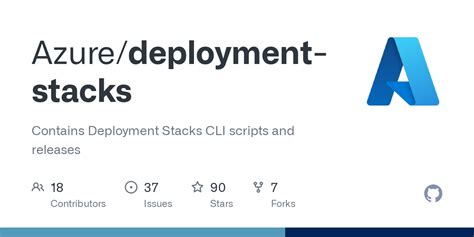 Github Azuredeployment Stacks Contains Deployment Stacks Cli Scripts And Releases