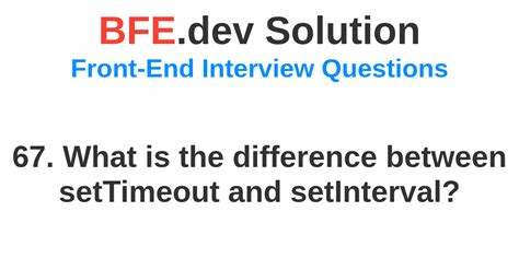 Bfe Dev Solution For Interview Question