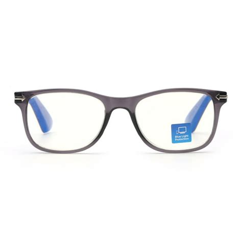 Equate Arden Bluelight Unisex Rectangular Reading Glasses With Case