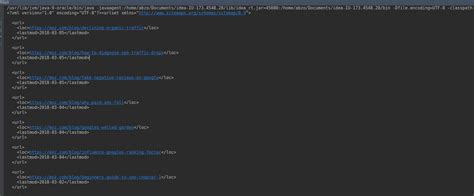 Extract Url Location From An Xml Link In Java Stack Overflow