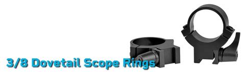 38 Dovetail Scope Rings