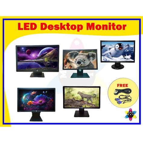 Branded LED Computer Desktop Monitor Computer Computer PC Monitor Used Shopee Philippines