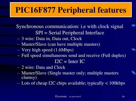 PPT PIC Microcontrollers PowerPoint Presentation Free Download ID