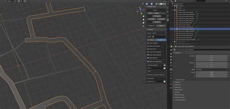 Faces How Do I Change The Road Width After Using Blender OSM To