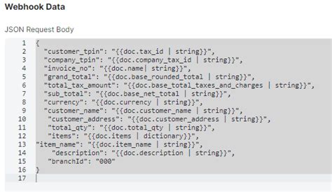 Trying To Capture Sales Invoice Items Via A Webhook I Created In Erpnext Accounting Frappe Forum
