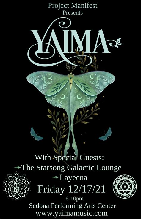 Tickets For Yaima Live In Sedona In Sedona From Brightstar Events To