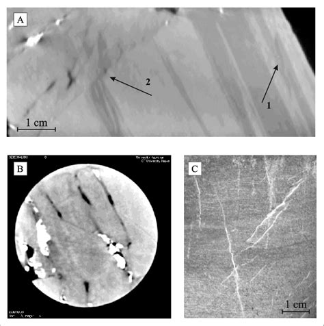Typical Microstructures Of The Szd Rocks On Microphotos And Ct Images