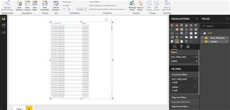 table not showing all records when exporting power bi enterprise