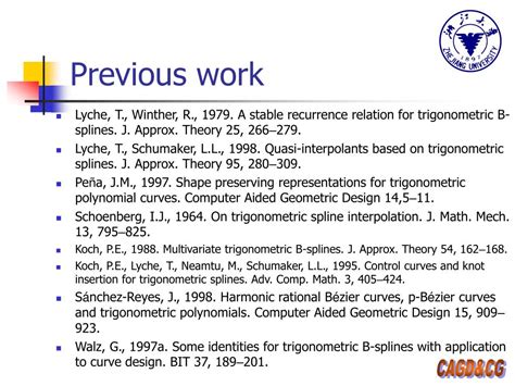 Ppt Spline Curves With A Shape Parameter Powerpoint Presentation Free Download Id3101710