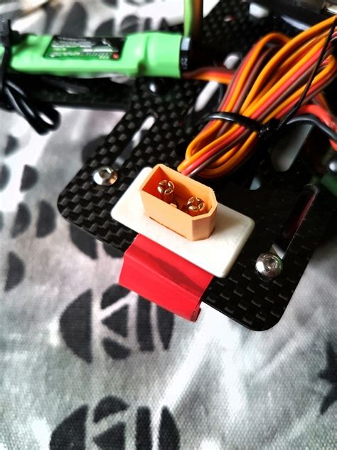 Free 3d File Xt60 And Led Quadcopter Mount Emax Nighthawk 250 🔋 ・3d Printing Template To