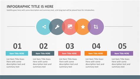 Powerpoint Timeline Template Free Rings Layout Infographic Template