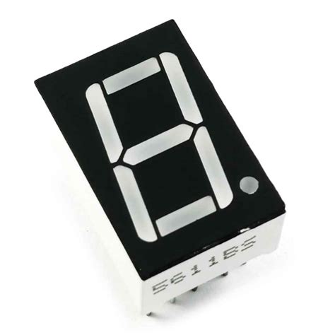 Display 7 segmentos ánodo común Sieeg Ingeniería