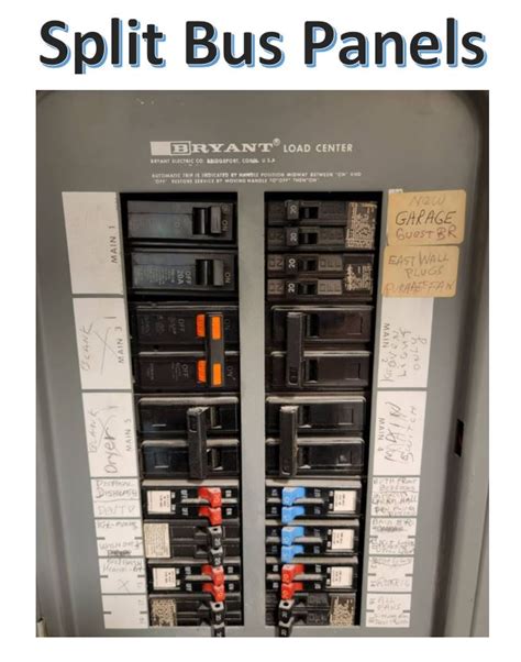 What Are Split Bus Panels Detailed Home Inspections Llc
