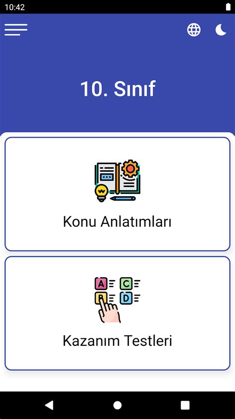 10 Sınıf Lise Ders Notları Para Android Descargar