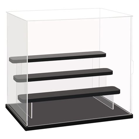 Choowin 4 Tier Clear Acrylic Display Case For Collectibles Mini Figures Pop Mart Labubu Sonny