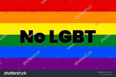 No Lgbt Background Sex Theme Social Stock Vector Royalty Free 2215813023 Shutterstock