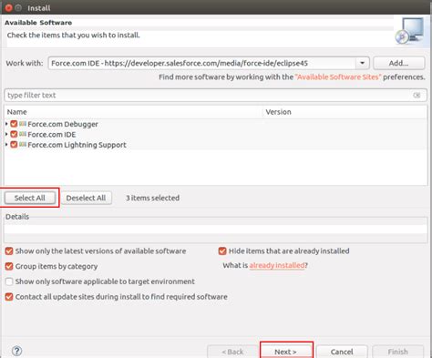 How To Install Force Com IDE In Eclipse WedgeCommerce