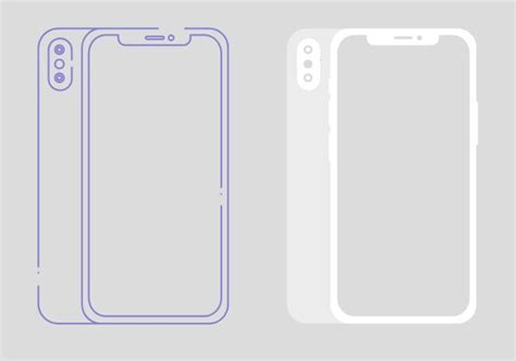 Iphone Template Vector At Collection Of Iphone