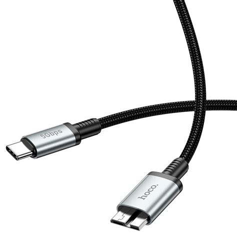 Cable Type C To Micro B Usb3 0 Us10 Hoco The Premium Lifestyle Accessories