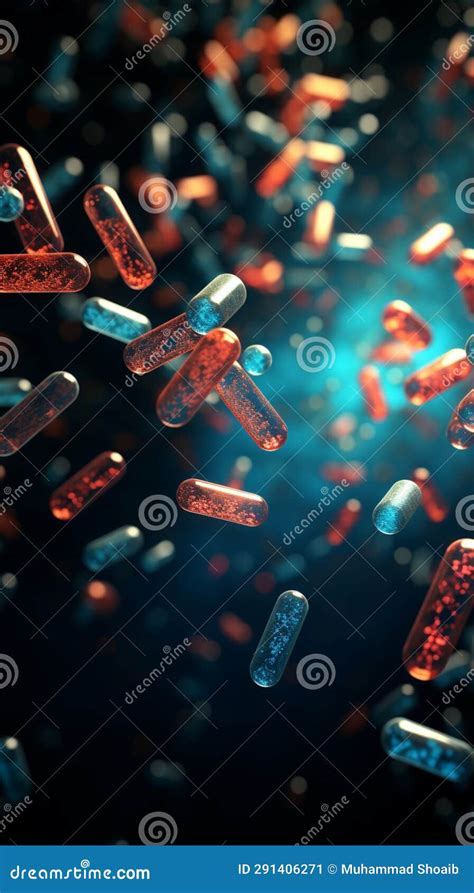 Abstract Representation Captures Lactobacillus Bulgaricus Bacterias Royalty Free Stock