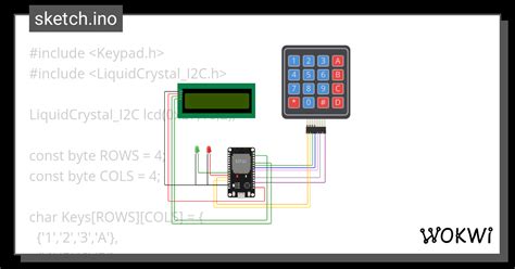 Smart Lock O Wokwi Esp32 Stm32 Arduino Simulator