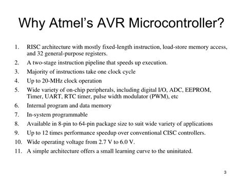 Ppt The Use Of Microcontrollers Powerpoint Presentation Free