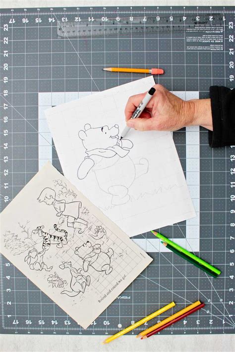 How To Enlarge A Drawing To Scale With A Grid Welcome To Nana S