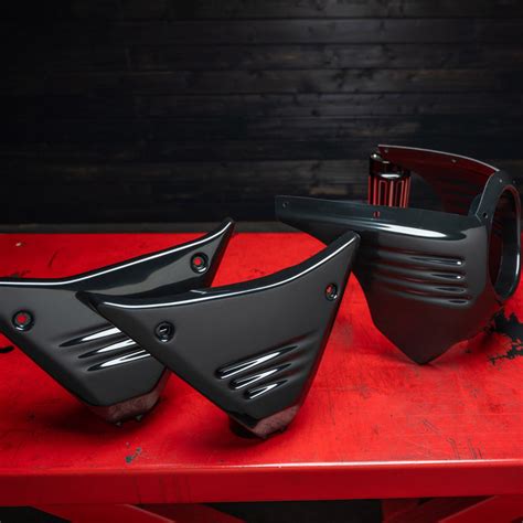 Arlen Ness Harley Side Panels Fxr Side Covers Motorcycle Parts In