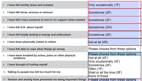 Fillable Pdf Forms For Core Measures Clinical Outcomes In Routine