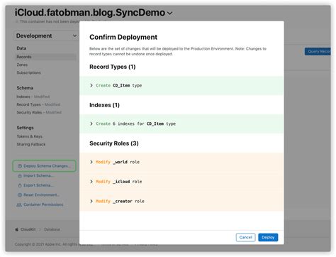 Core Data With Cloudkit Exploring The Cloudkit Dashboard