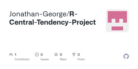 Github Jonathan Georger Central Tendency Project