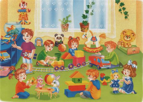 Ілюстрації до теми Дитячий садок