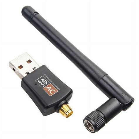 Ac600 Mbps Dual Band 2 4 5ghz Wireless Usb Wi Fi Adapter W Antenna