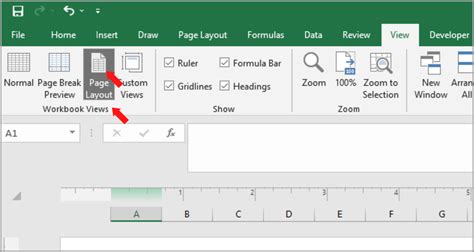 Setting Column Width In Inches Or Centimeters In Microsoft Excel
