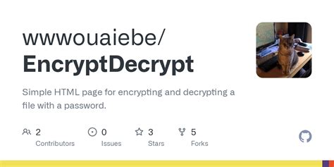 Github Ouaiebeencryptdecrypt Simple Html Page For Encrypting And