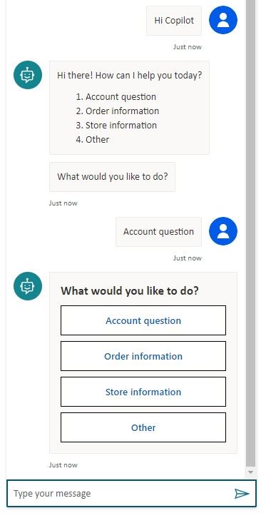 can copilot for pva build a card with vertical buttons