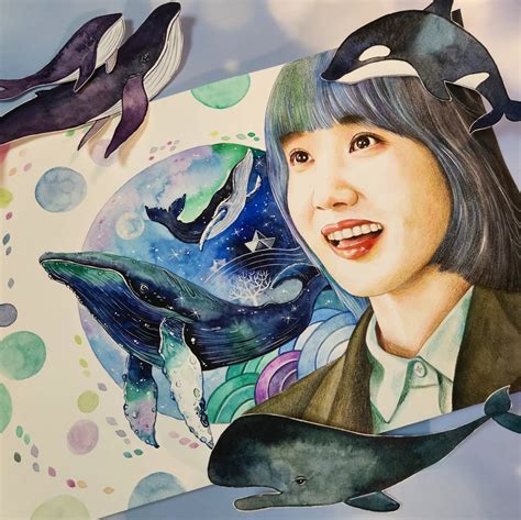 4살 아이를 키우는 그림그리는 육아맘이에요 아이를 낳기전에 저에게 찾아와 고래 꿈을 꾸었더니 아기가 찾아왔어요 고래 그림 가르쳐 줄 수 있나요라는 수강생의 부탁을