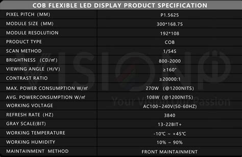 Flexible COB LED Display VISIONPI LED Screen