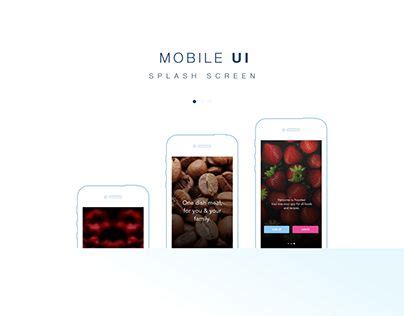 Mobile UI Splash Screen Design