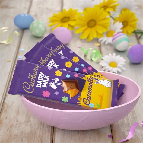 Cadbury Caramello Easter Milk Chocolate And Creamy Caramel Candy Bar 4 Oz