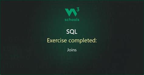 Sholeh Sepahban On Linkedin Completed Exercise Sql Joins