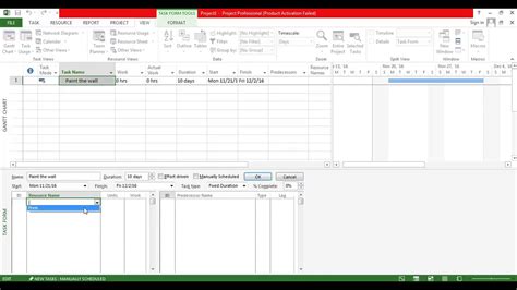 How To Assign Actual Work Completed Work In A Task Fixed Duration In Microsoft Project YouTube