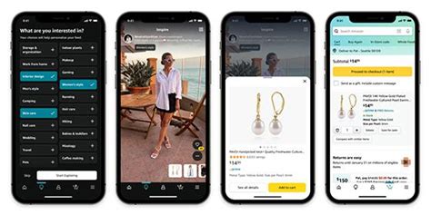 amazon launches video shopping feed allows users to shop as they