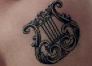 Close Up Lyre Tattoo Tattoos Ink Tattoo Cute Tattoos