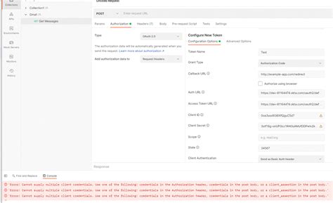 400 error authorize flow questions okta developer community