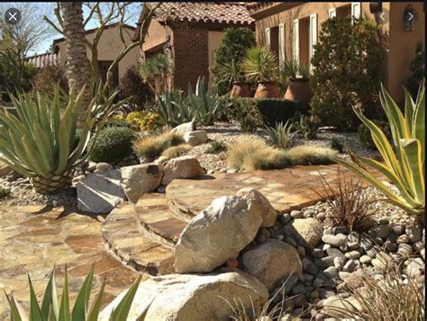 Pin By Pinner On Xeriscape Desert Landscape Front Yard Desert