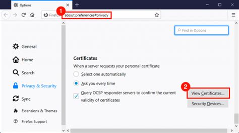 Configuring Client Authentication Certificates In Web Browsers SSL Com