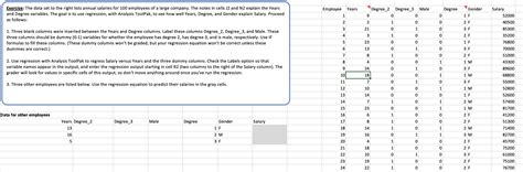 solved please show the excel equations for this exercise